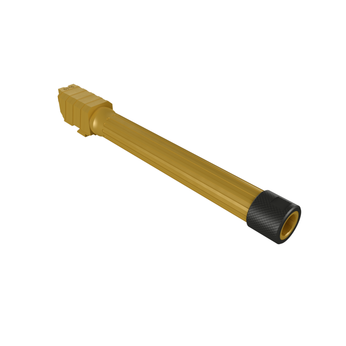 FULL SIZE GOLD PVD GOLD THREADED BARREL FOR SFX RIVAL